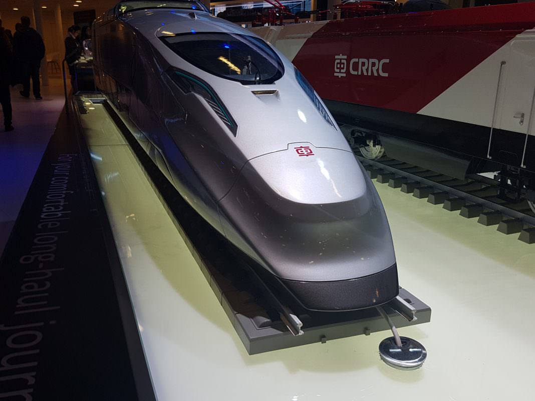 CRRC high-speed 'intercontinental' train combines passengers and ...