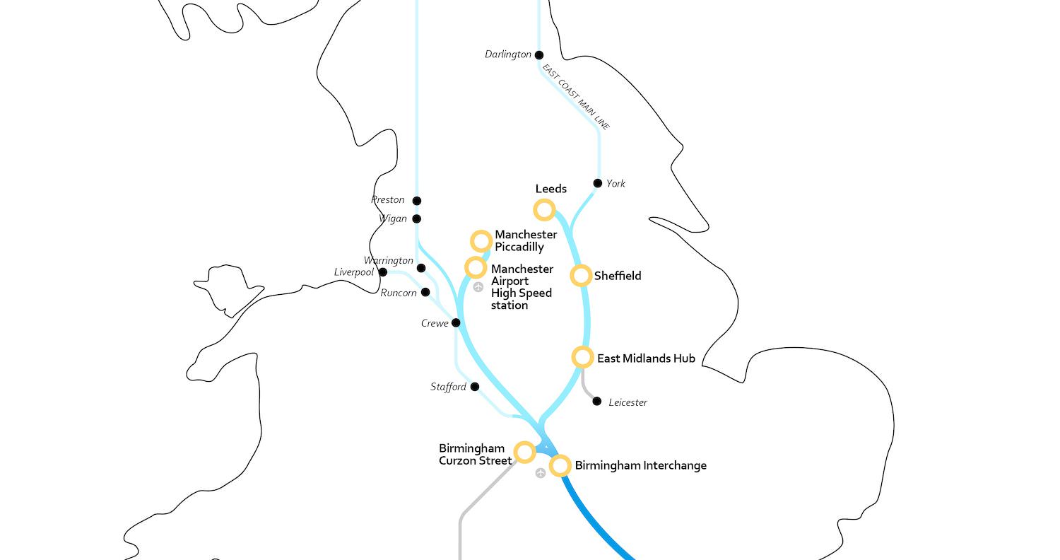 HS2 Phase Two route confirmed - Rail UK