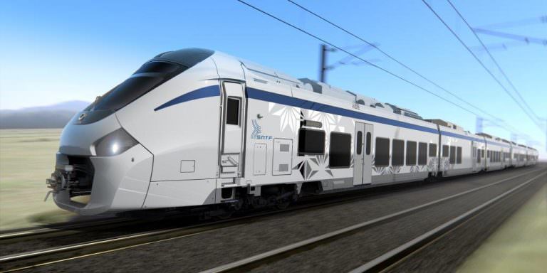 New Algerian main line train on show - Rail UK