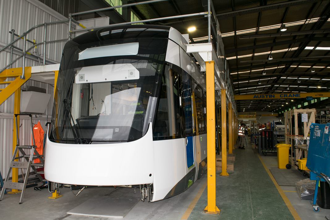 New Melbourne tram rolls of production line - Rail UK