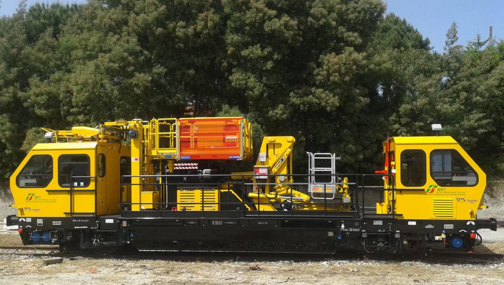 Tesmec maintenance vehicle gets Italian main line approval - Rail UK