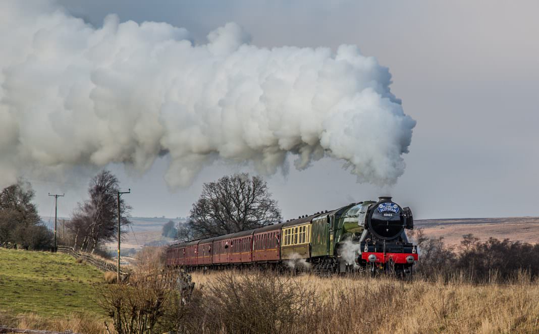 Four generations of trains - including the Flying Scotsman - to lineup ...