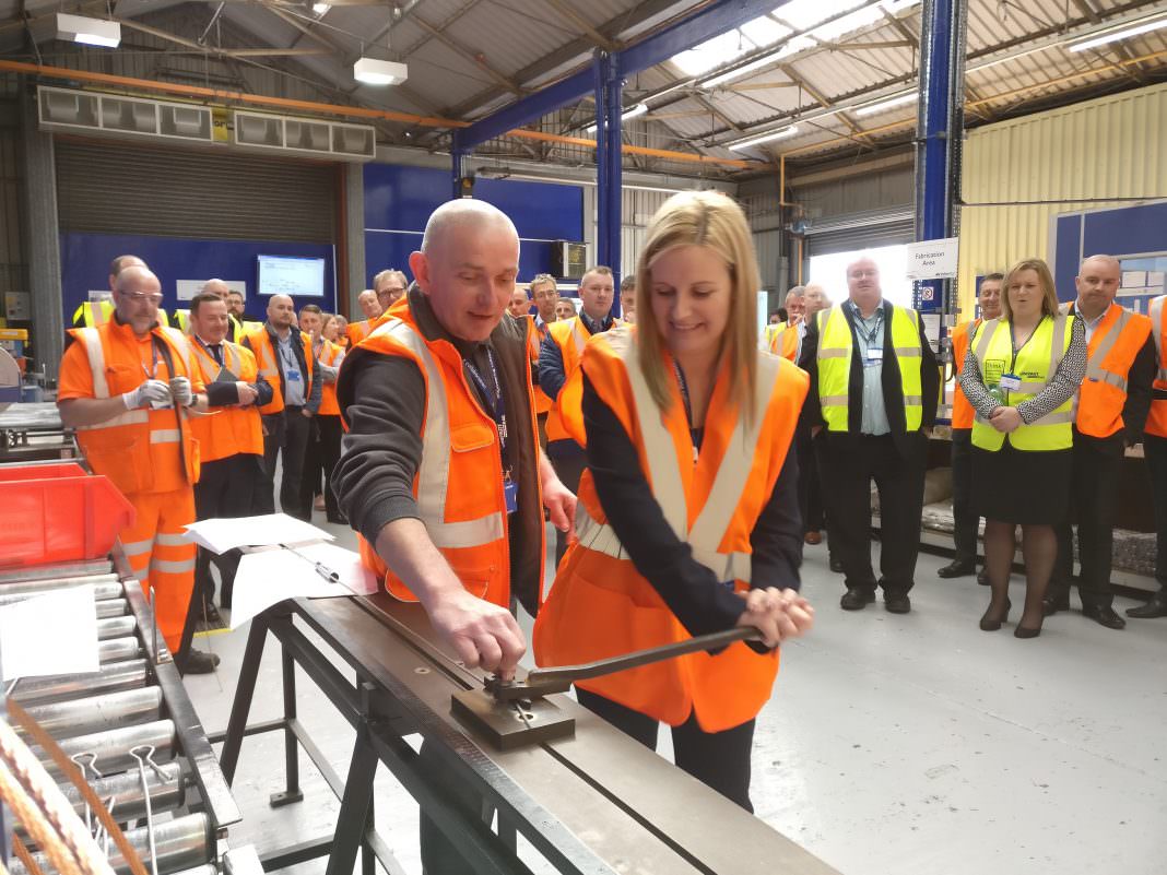 Third facility for overhead line electrification opens in Crewe - Rail UK