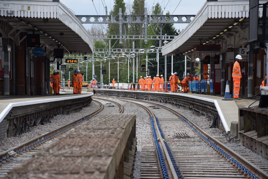 Network Rail completes Crossrail upgrades on Great Eastern main line ...