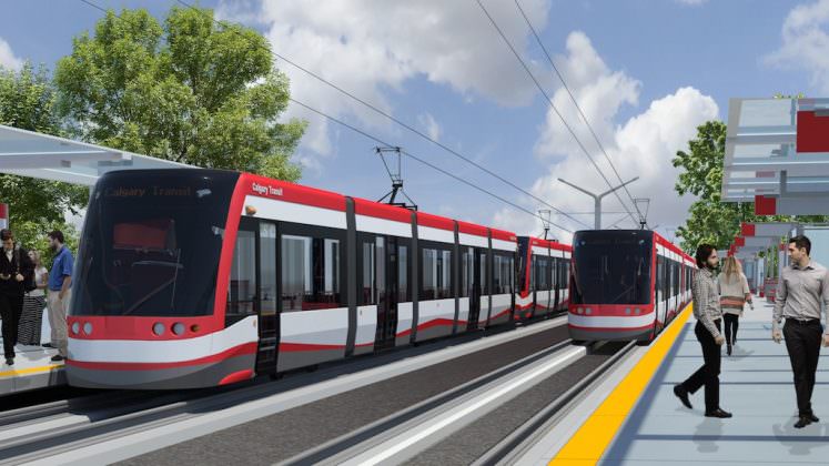 City Council Approves Calgary Green Line Light Rail Rail Uk