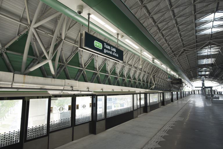 Passenger service begins on Singapore's Tuas West extension - Rail UK