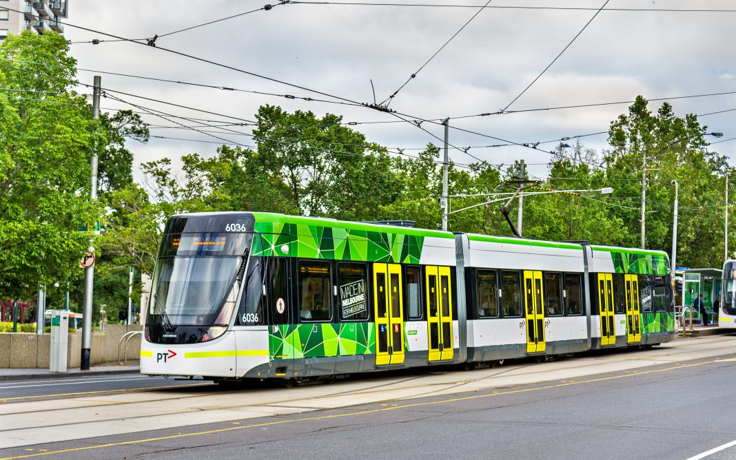 First Of Melbournes New E Class Trams In Service Rail Uk