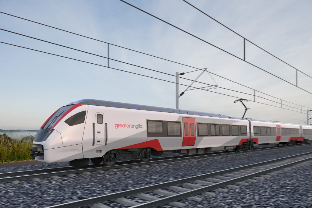 Greater Anglia reveals mock-up of new Stadler Flirt - Rail UK