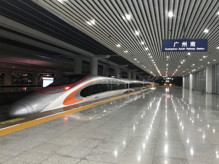High-speed train arrives for China's Express Rail Link - Rail UK