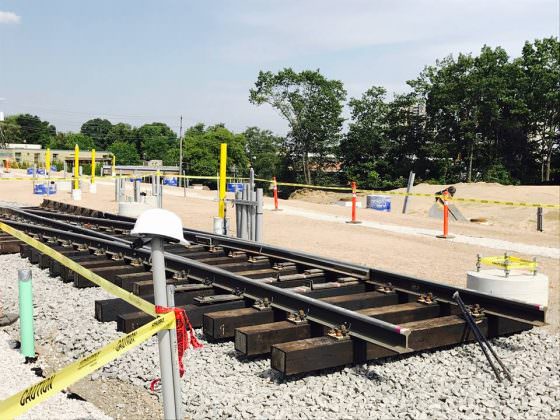 First track laid for Toronto's $5.3bn Eglinton Crosstown light railway ...