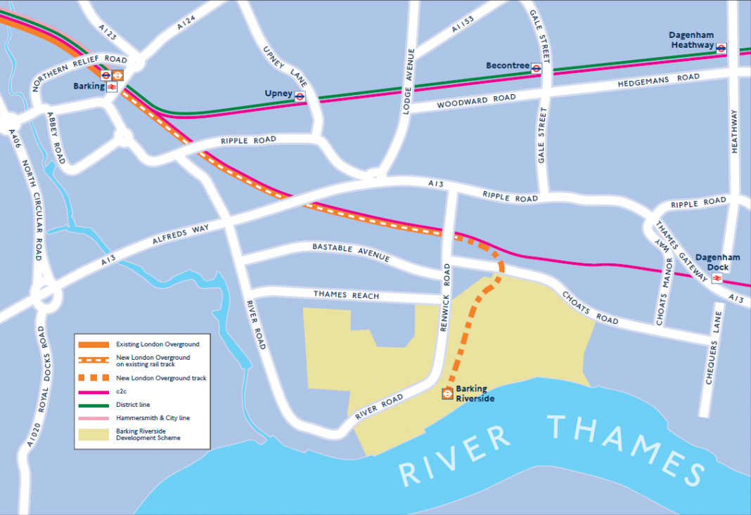 London Overground's Barking Riverside extension given green light - Rail UK