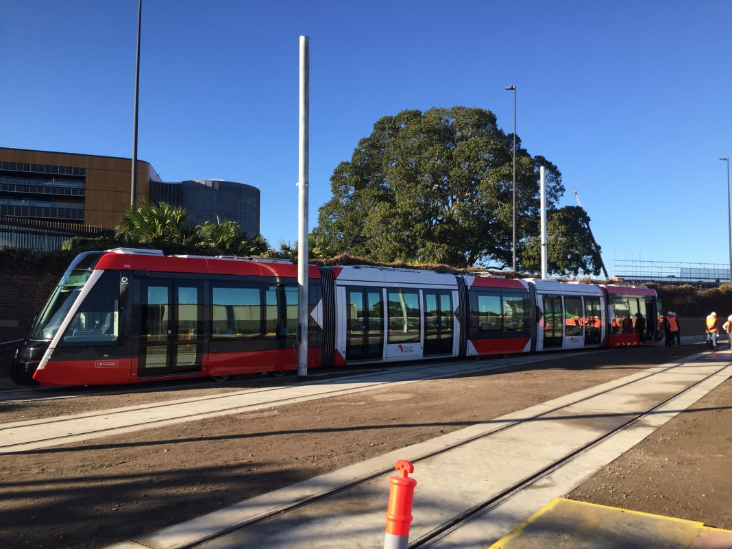 New Sydney tram unveiled - Rail UK