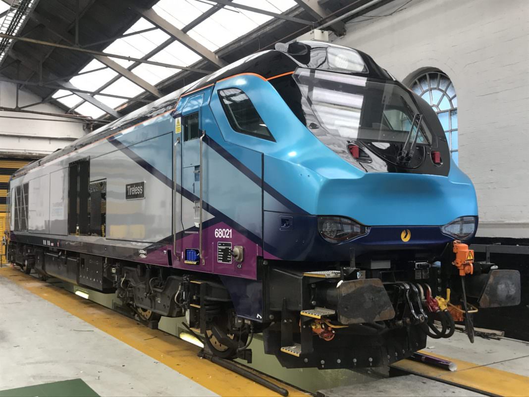 First look: Class 68 in TPE colours - Rail UK