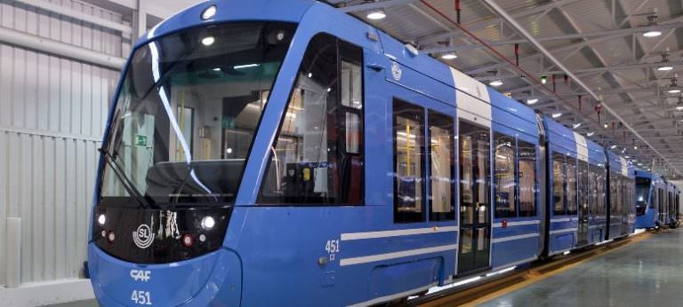Stockholm Public Transport orders another 12 CAF trams - Rail UK