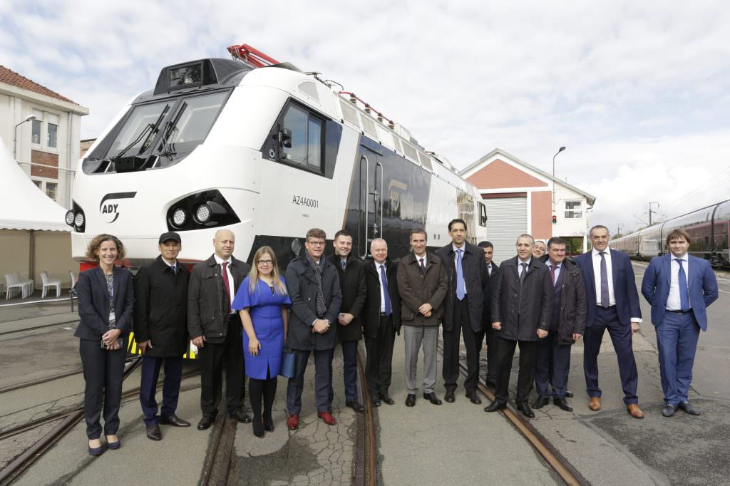 Alstom hands over first Prima AZ4A locomotive to Azerbaijan Railways ...