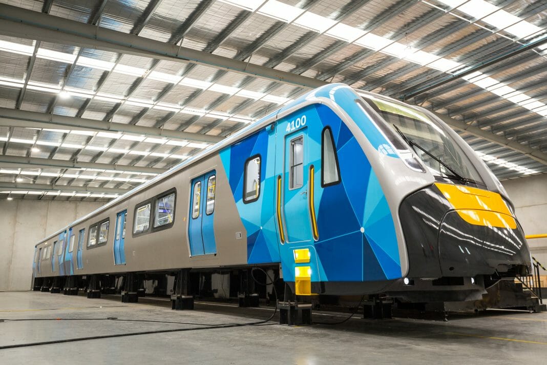 Mock-up revealed for Victoria's new high capacity metro trains - Rail UK