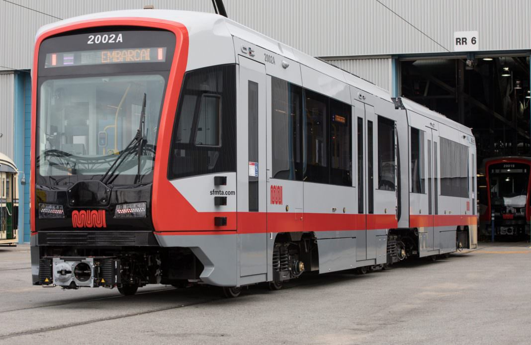 Muni metro's first new LRVs cleared for service - Rail UK
