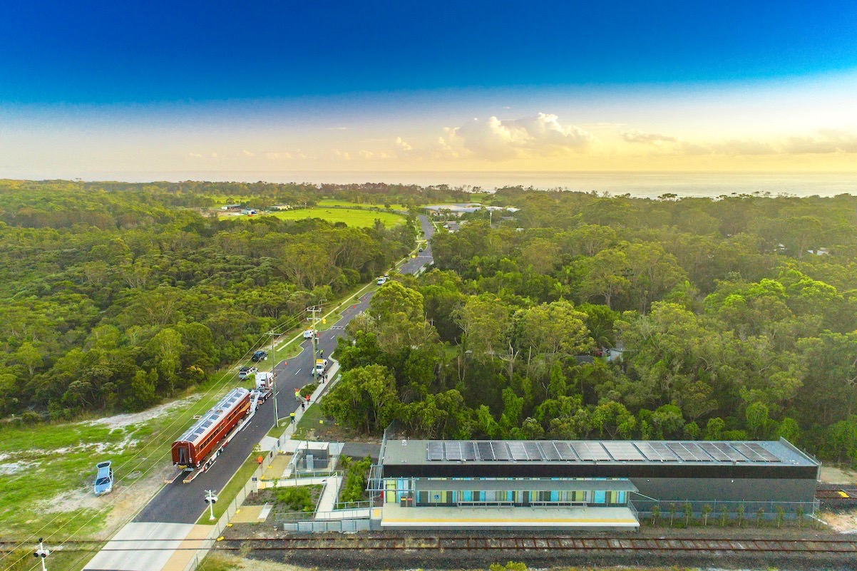 World's first solar-powered train arrives on Australia's east coast ...