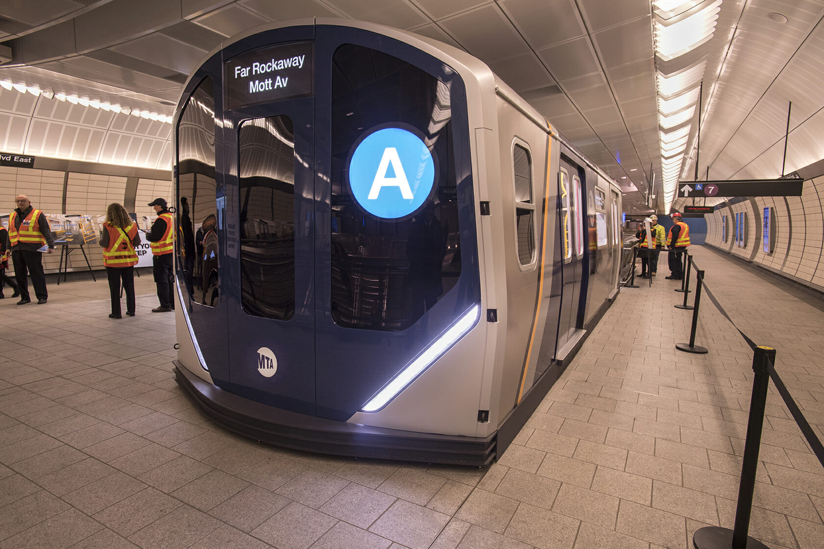 New York's MTA reveals subway car prototype - Rail UK