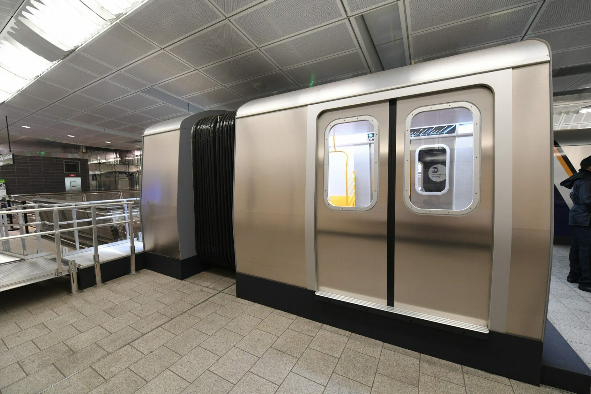 New York's MTA reveals subway car prototype - Rail UK