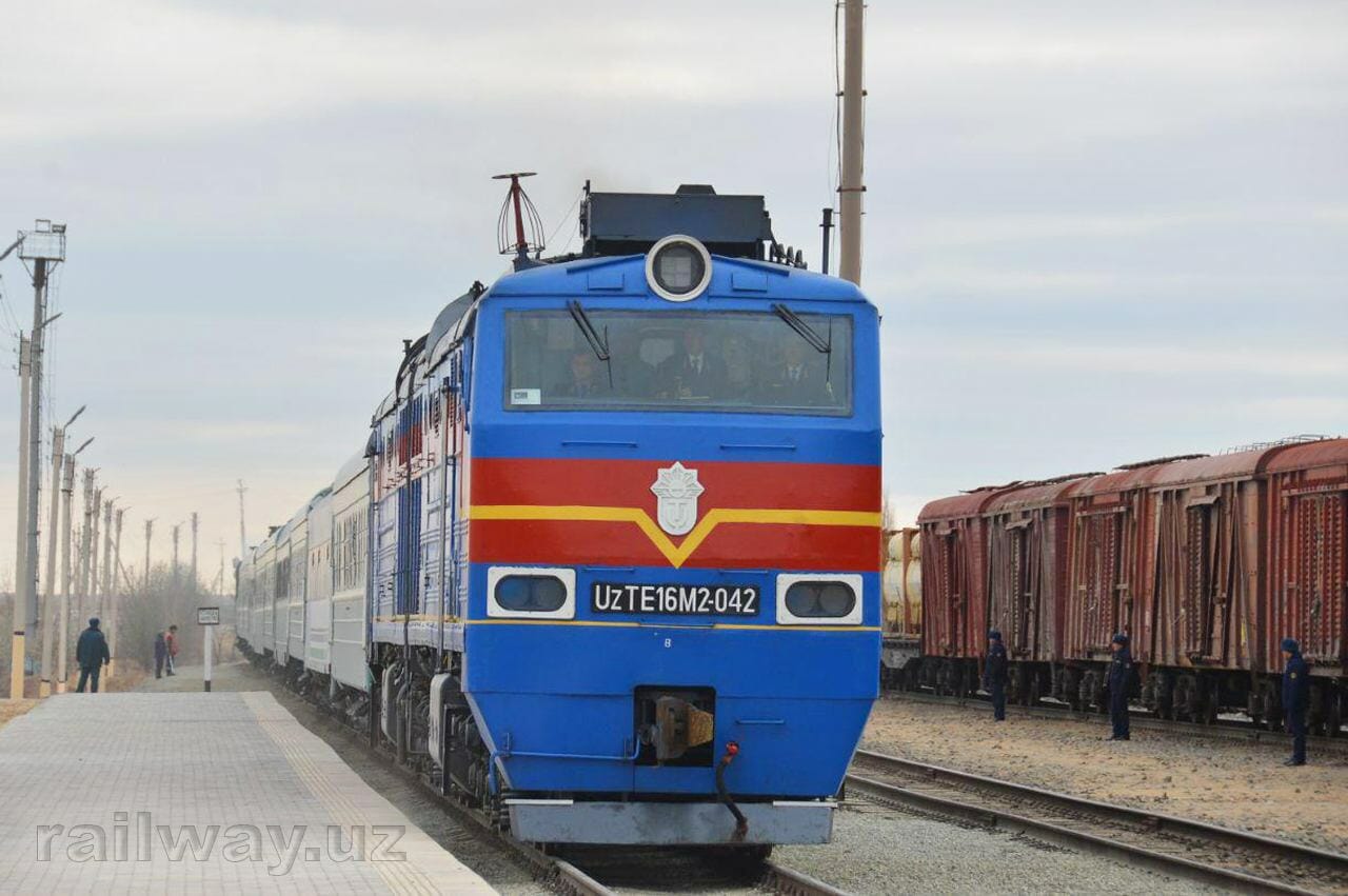 Uzbekistan launches new railway line - Rail UK