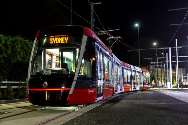 Alstom's first Citadis X05 LRV begins testing in Sydney - Rail UK