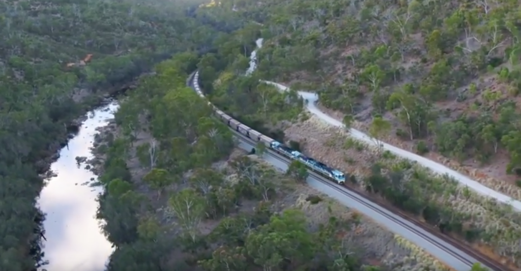Record-breaking 1.8km-long grain train in Australia - Rail UK