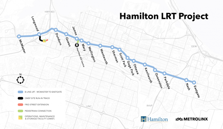RFP issued for Hamilton light rail project in Ontario - Rail UK