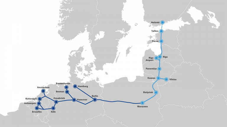 Rail Baltica design tender released for 60km section in Latvia - Rail UK