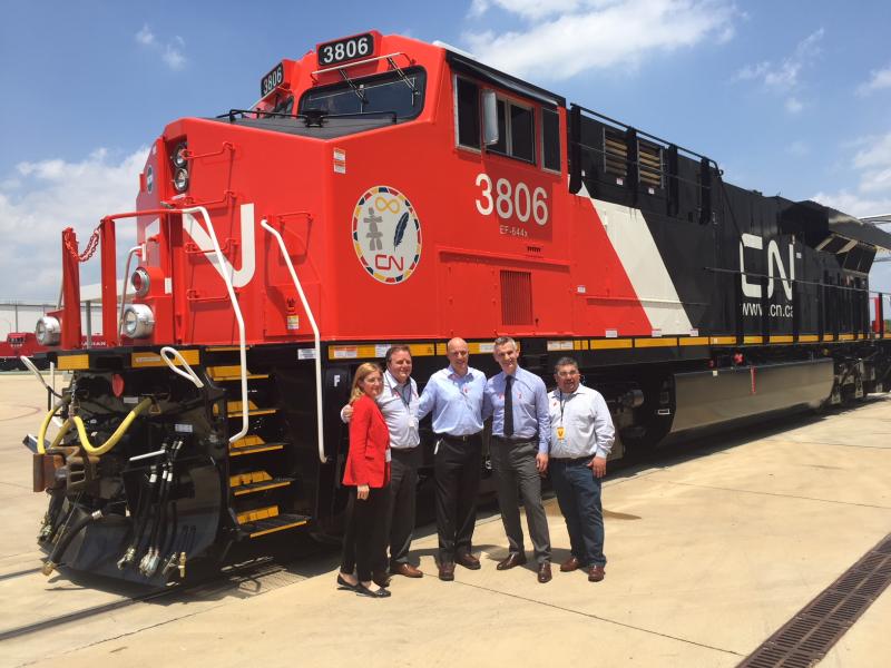 GE Transportation completes first of 200 CN locomotives - Rail UK