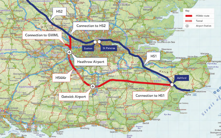 Plans revealed for £10bn high-speed railway to connect Britain's ...
