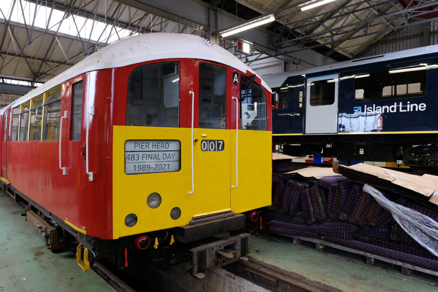 Island Line says goodbye to its much-loved trains - Rail UK