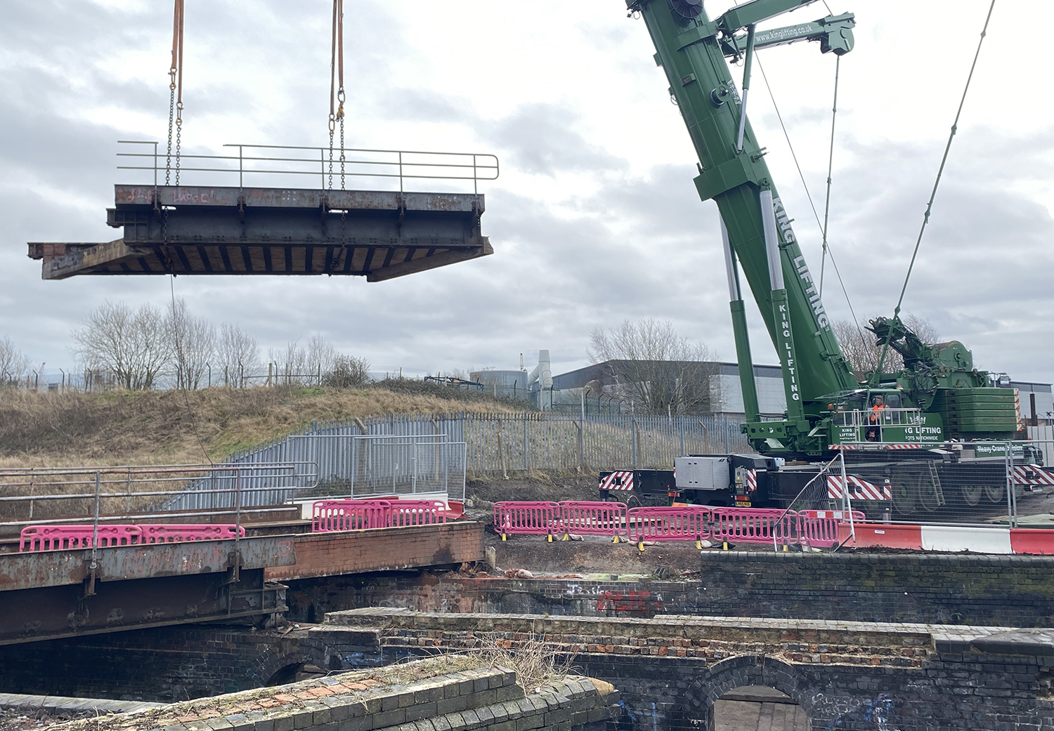 Another bridge demolished as West Midlands Metro extension advances ...