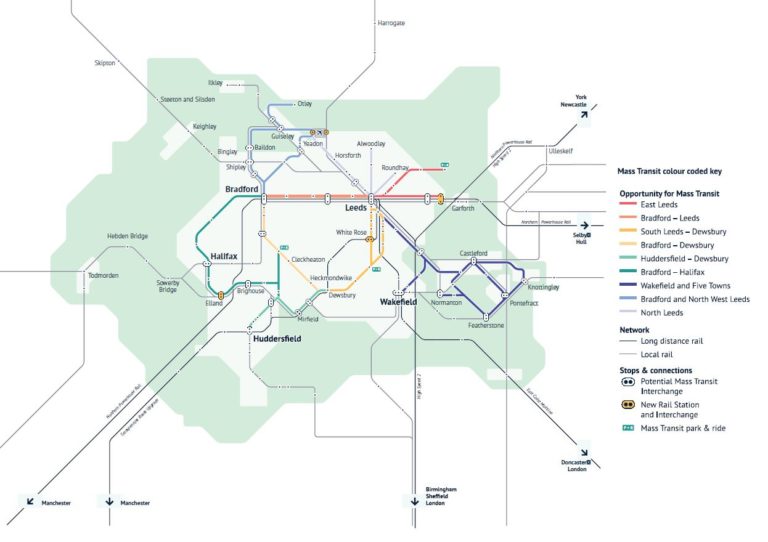 New mass transit for West Yorkshire within 10 years - Rail UK