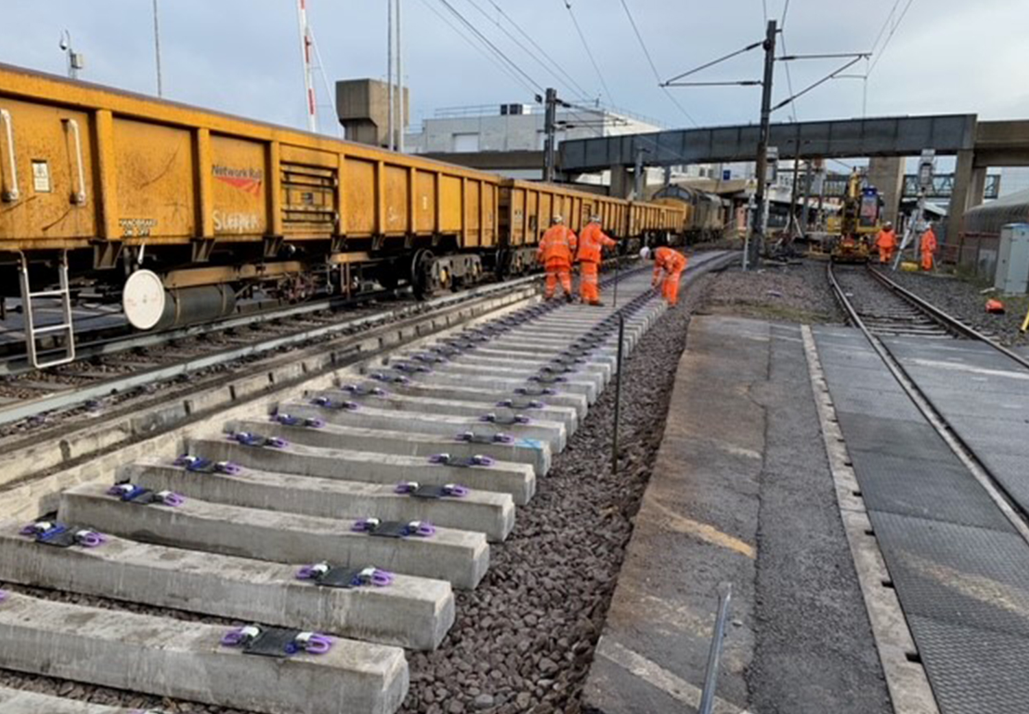 Harwich branch line services more reliable following track works - Rail UK