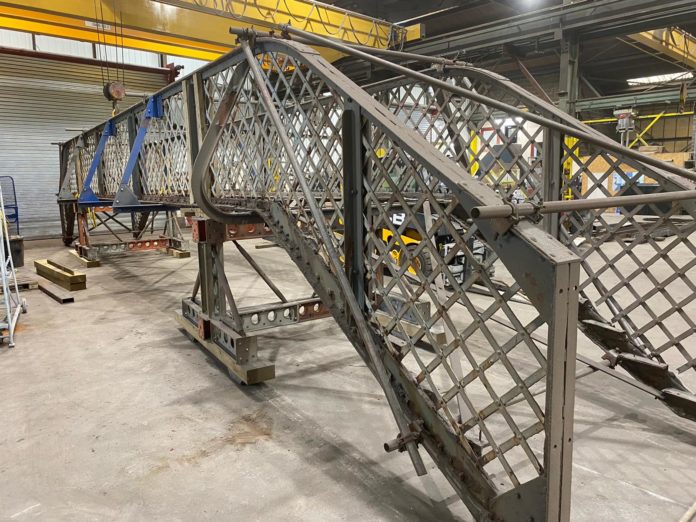 As good as new – Leicestershire station footbridge reopens for ...