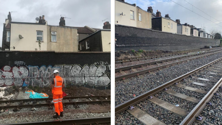 Railway workers continue railway graffiti blitz at London Euston - Rail UK
