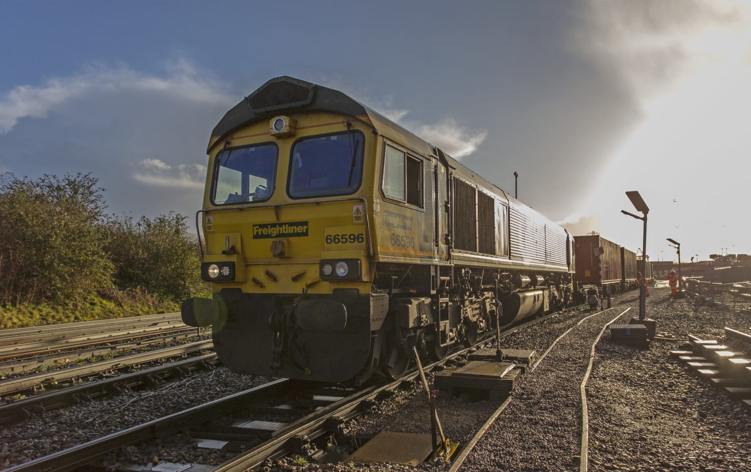 Major boost for freight by rail as Southampton upgrade is completed ...