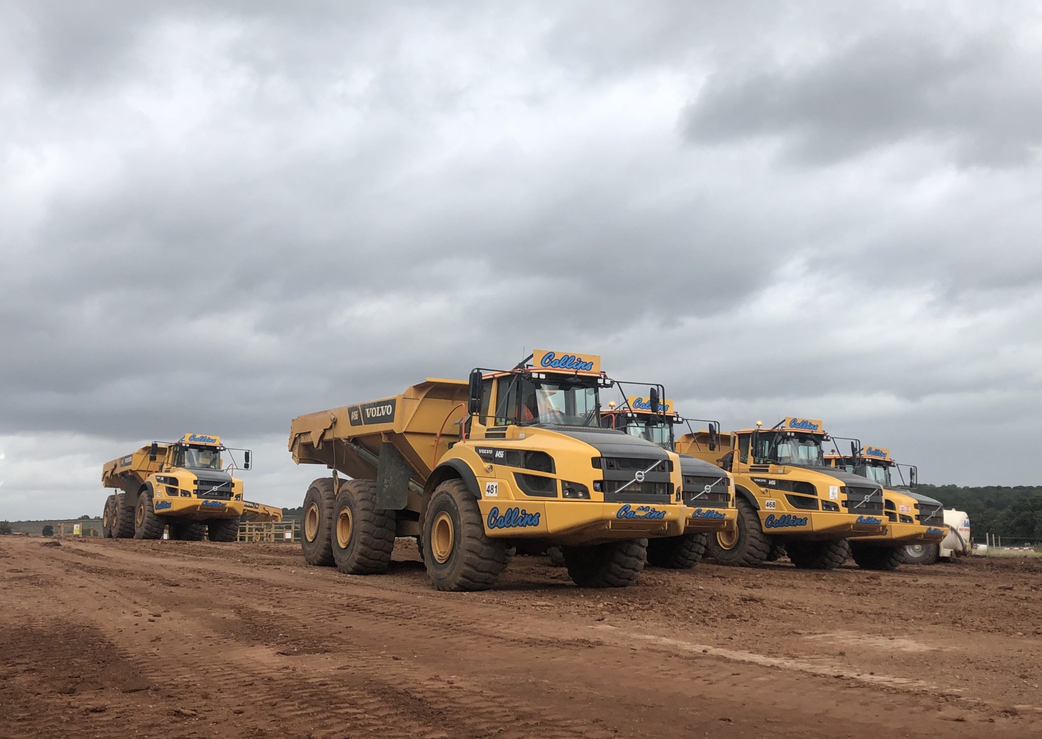 Midlands-based Collins Earthworks prepares HS2 construction site for ...