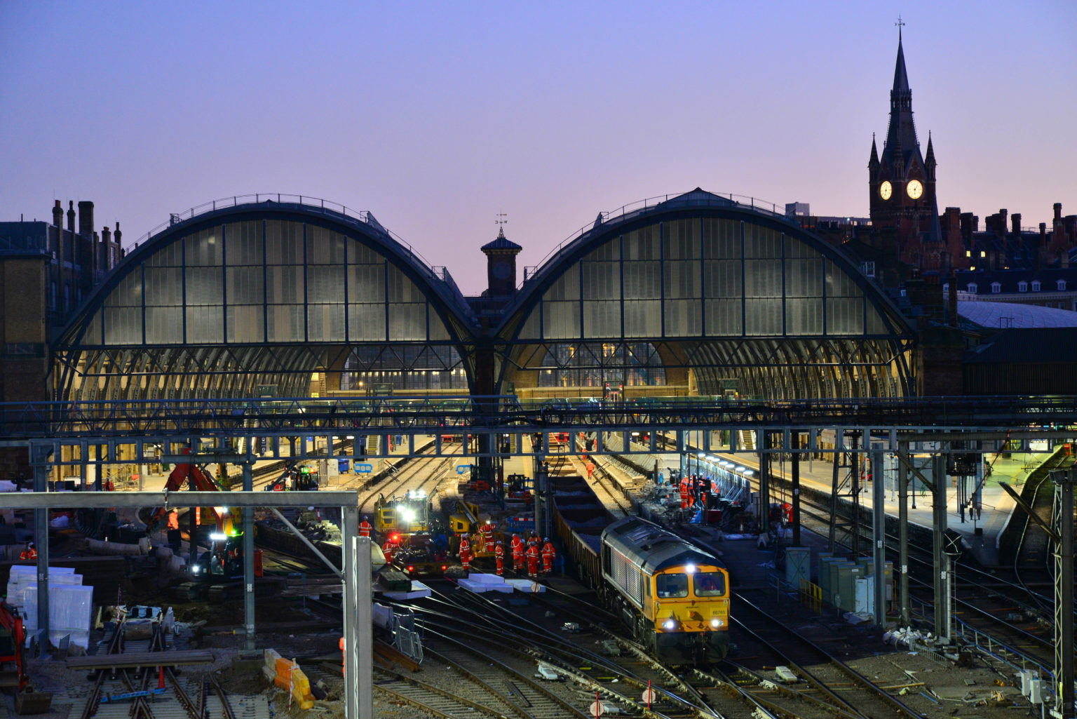 GBRf supports work to improve service to and from King’s Cross - Rail UK