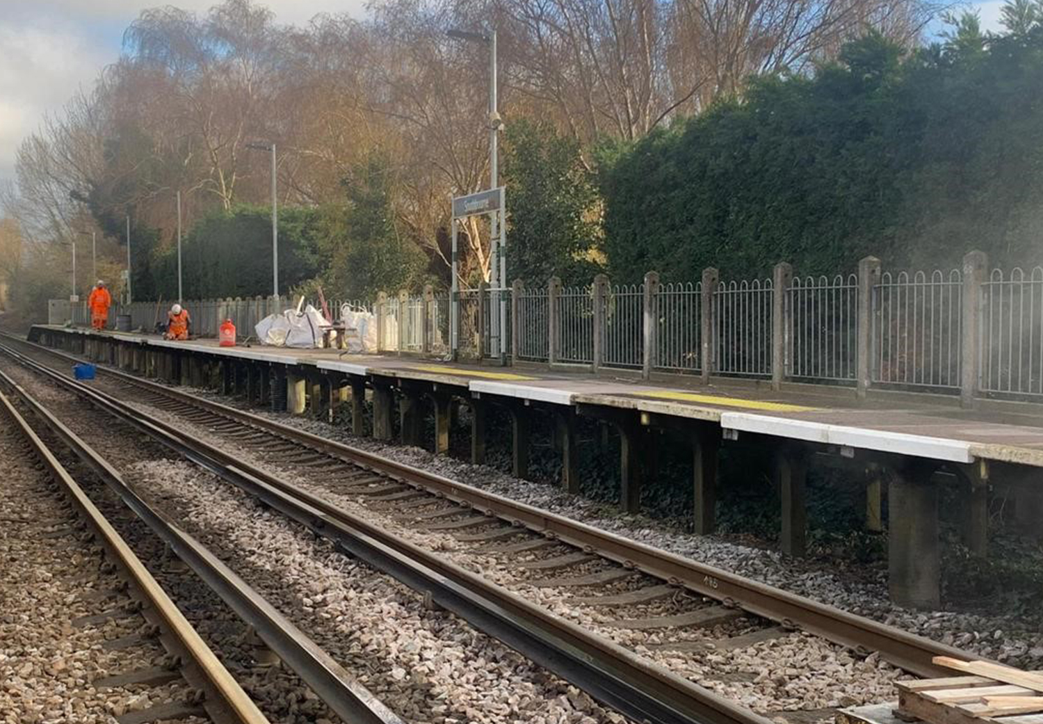 Southbourne station in West Sussex gets a new lease of life thanks to ...