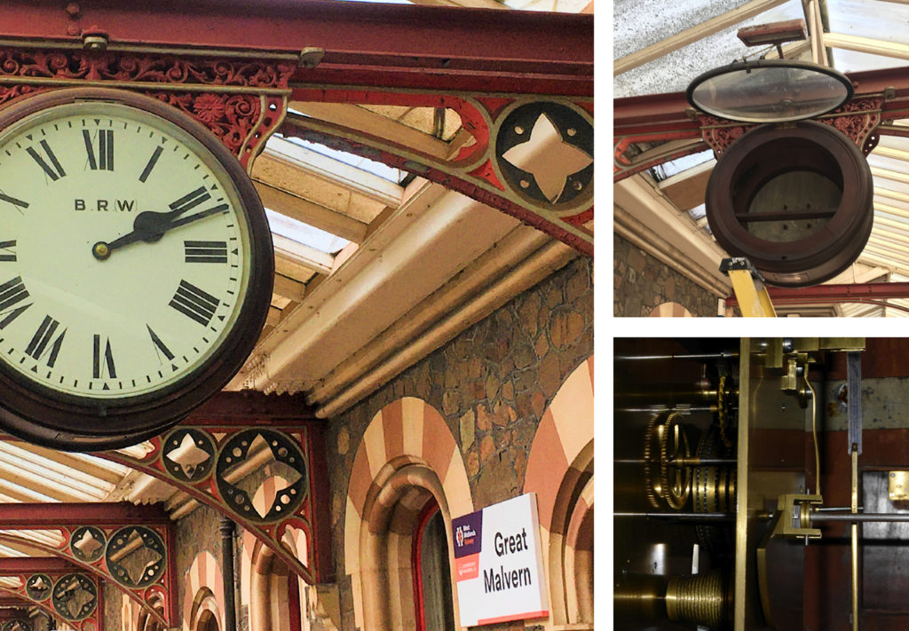 Clocking up £8,000 towards station’s heritage timepiece - Rail UK