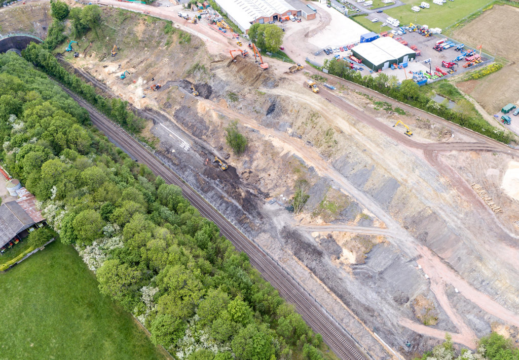 Major section of Chiltern main line secured from landslips - Rail UK