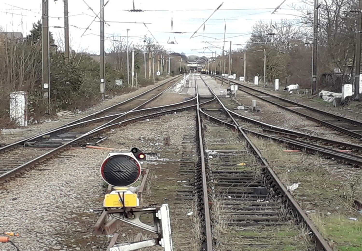 Network Rail upgrades North London track over Easter weekend to improve ...