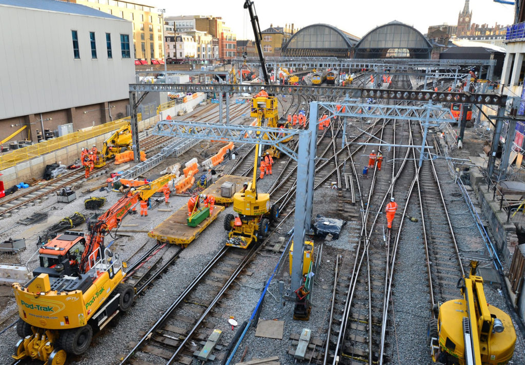 This is a platform alteration – all change at London King’s Cross next ...