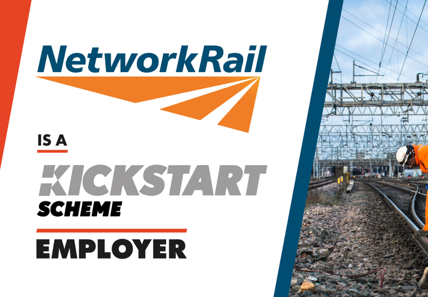Network Rail takes on first cohort of placements under Government’s Kickstart scheme - Rail UK