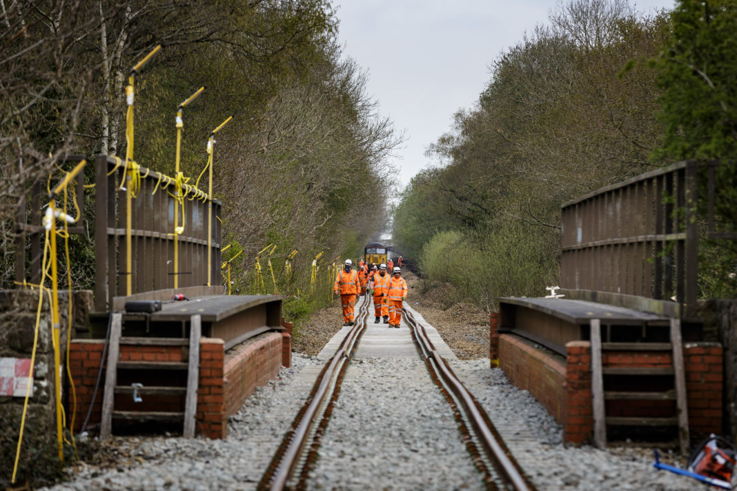 On track – Network Rail reaches key milestone on Dartmoor Line - Rail UK