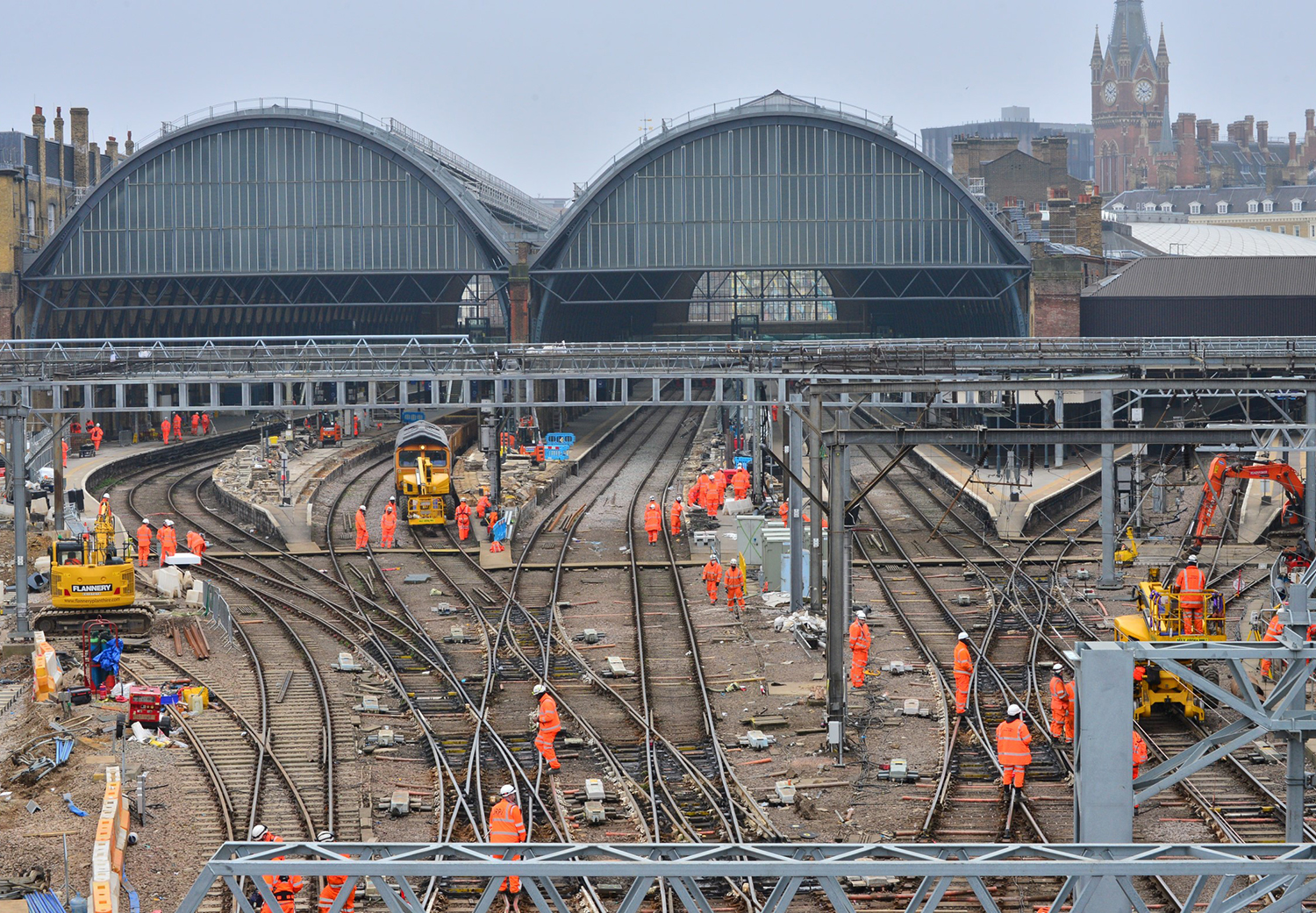 Passengers benefit from a more practical track layout at London King’s ...