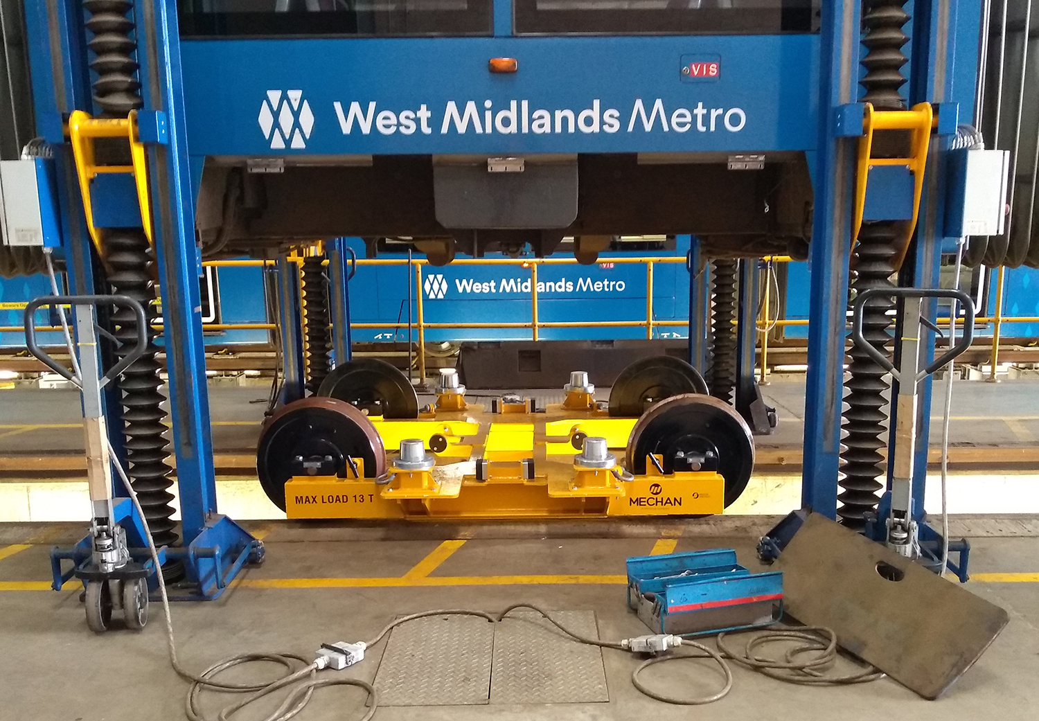 Mechan bogies streamline metro maintenance - Rail UK