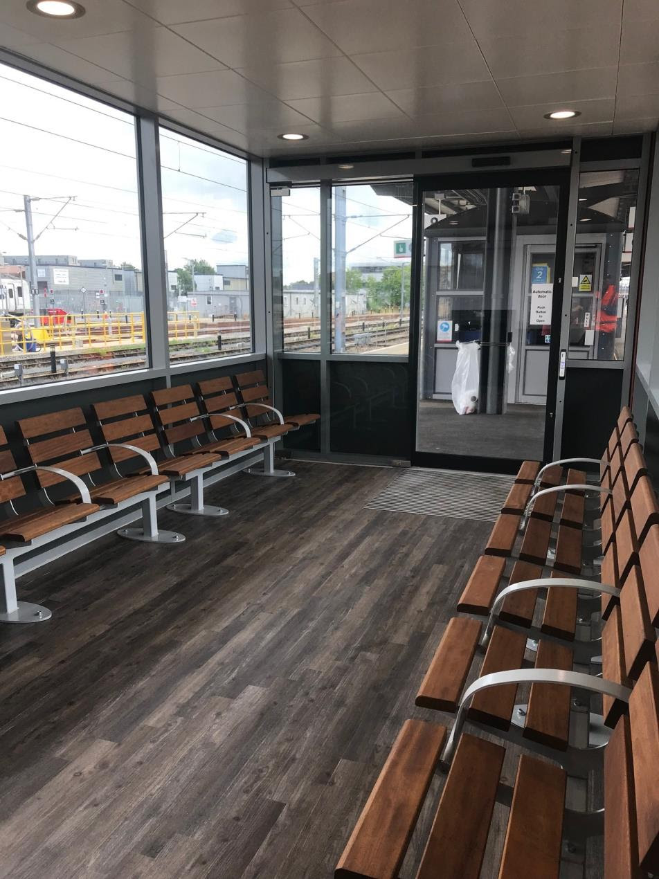 New waiting room and coffee shop opening soon at Cambridge station ...
